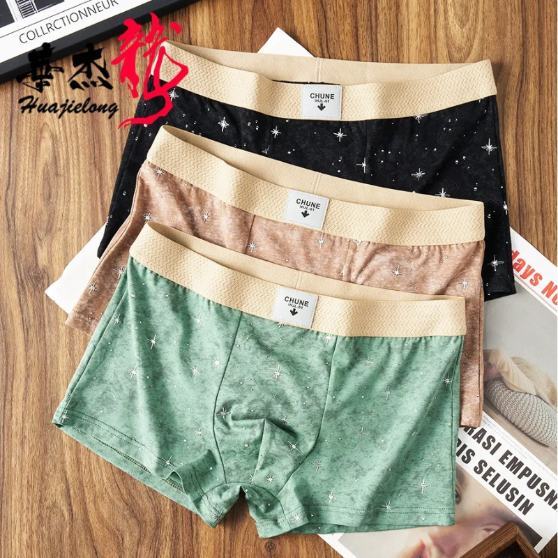Sparkle Star Printed Slim Fit Underwear (Set of 03) – Care Me
