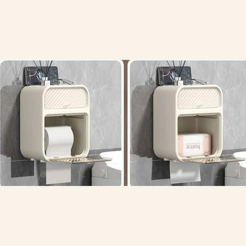 Waterproof Toilet Paper Roll Dispenser Rack – Care Me